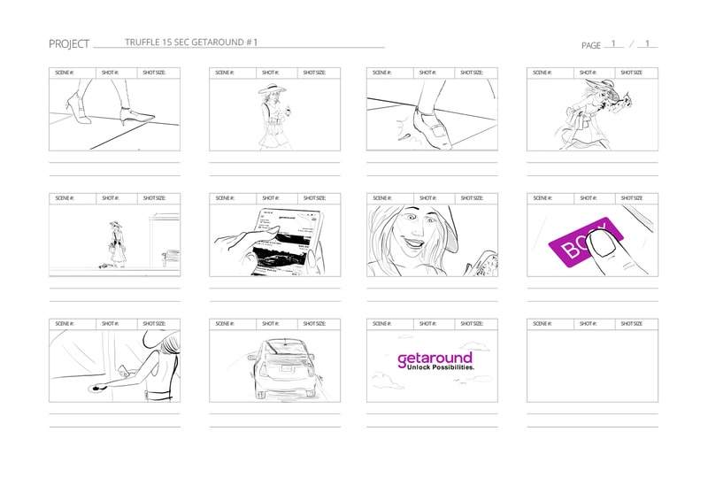 Storylines: Storyboard Portfolio - Tailored Perspective
